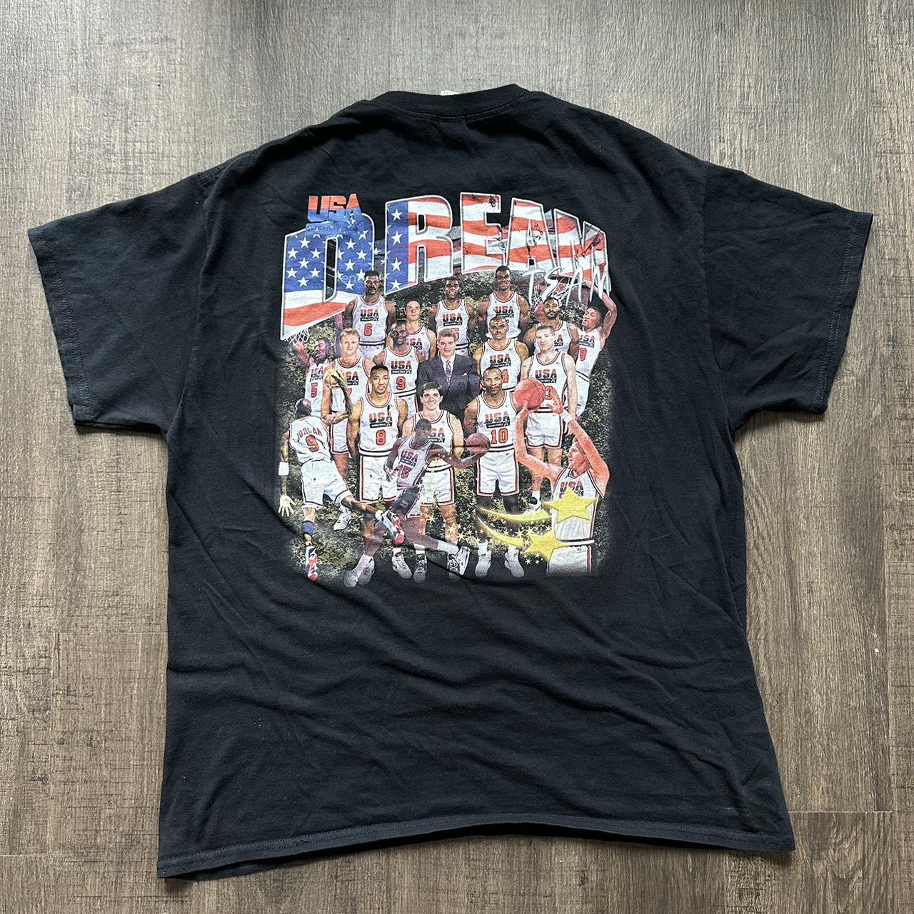 USA Olympic ‘Dream Team’ T-shirt Size L - Depop
