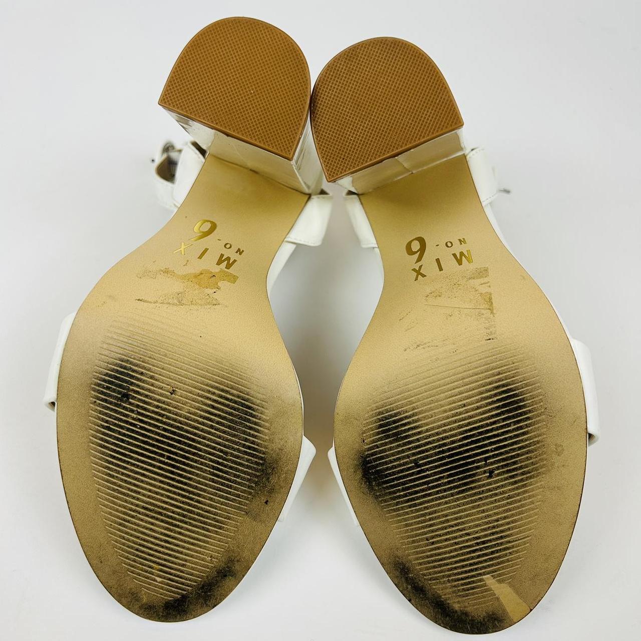 Mix No. 6 Women's White and Cream Courts | Depop