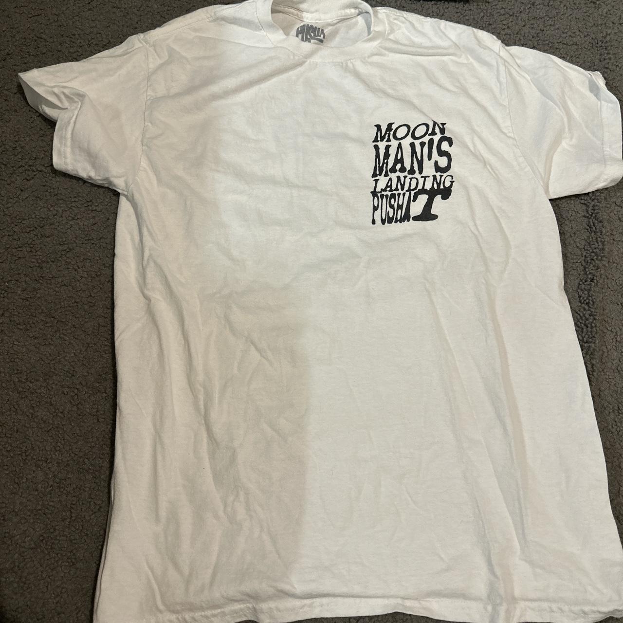 Pusha T tour Merch T-shirt Size M - Depop