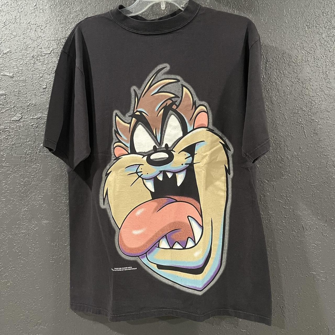 1995 Vintage Taz shirt on a Sun tag Has small... - Depop