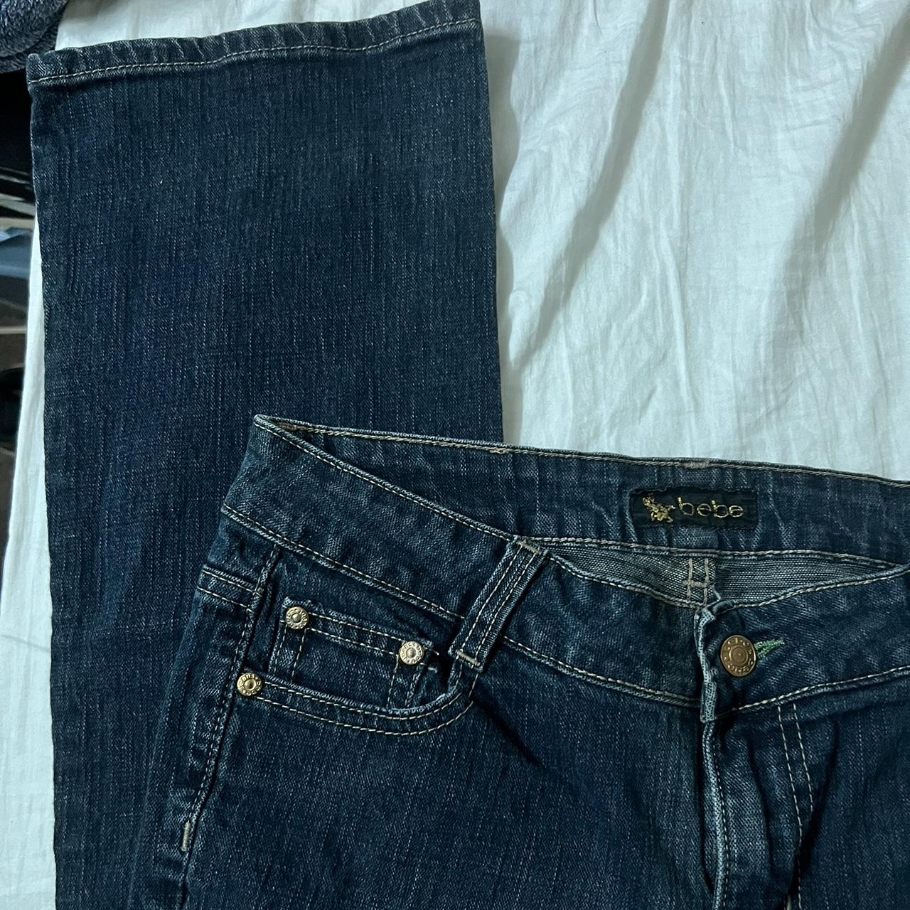 Bebe Low Rise Flare/ Bootcut Jeans - Super cute with... - Depop