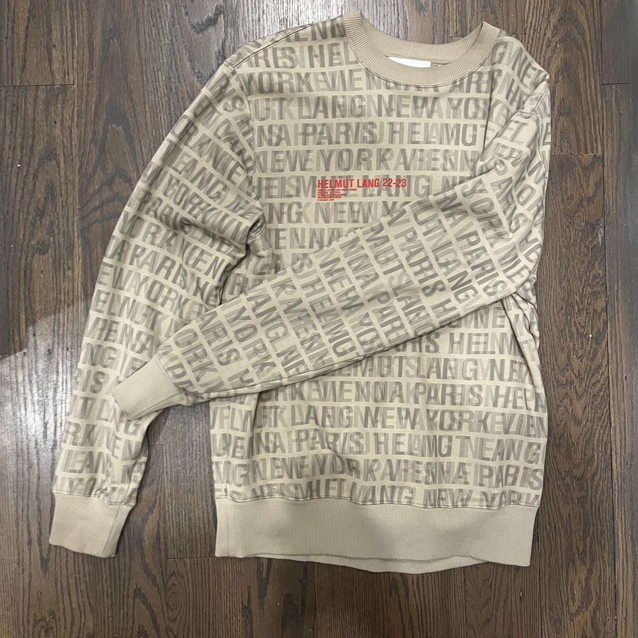 Helmut Lang all over crew brand new tag still... - Depop