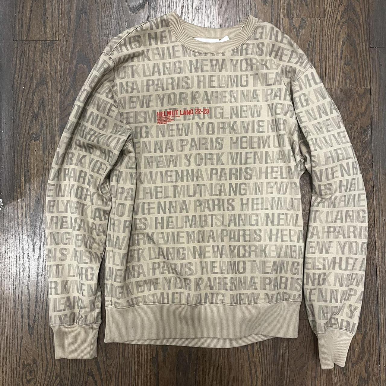 Helmut Lang all over crew brand new tag still... - Depop