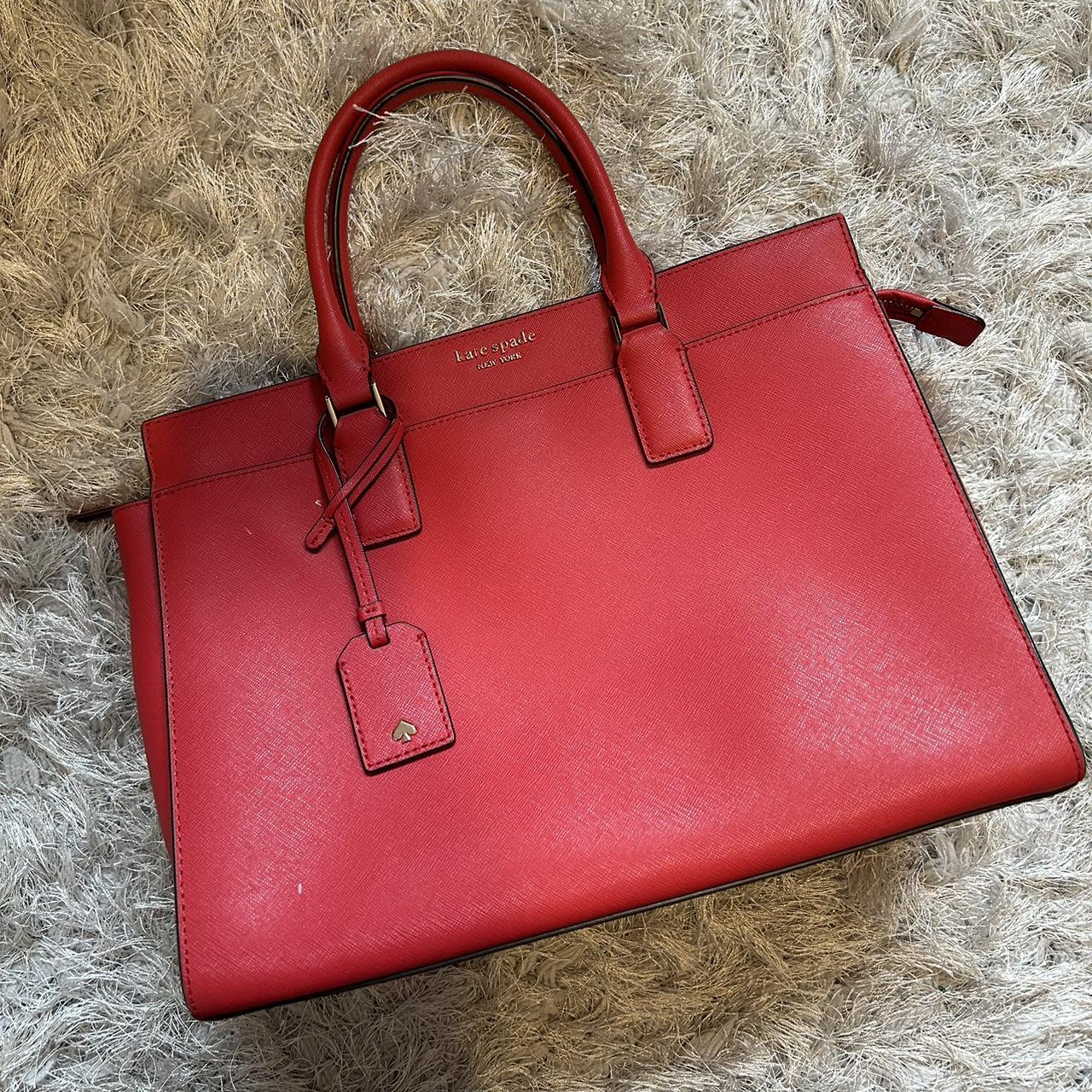 Kate spade new York red handbag, comes with... - Depop