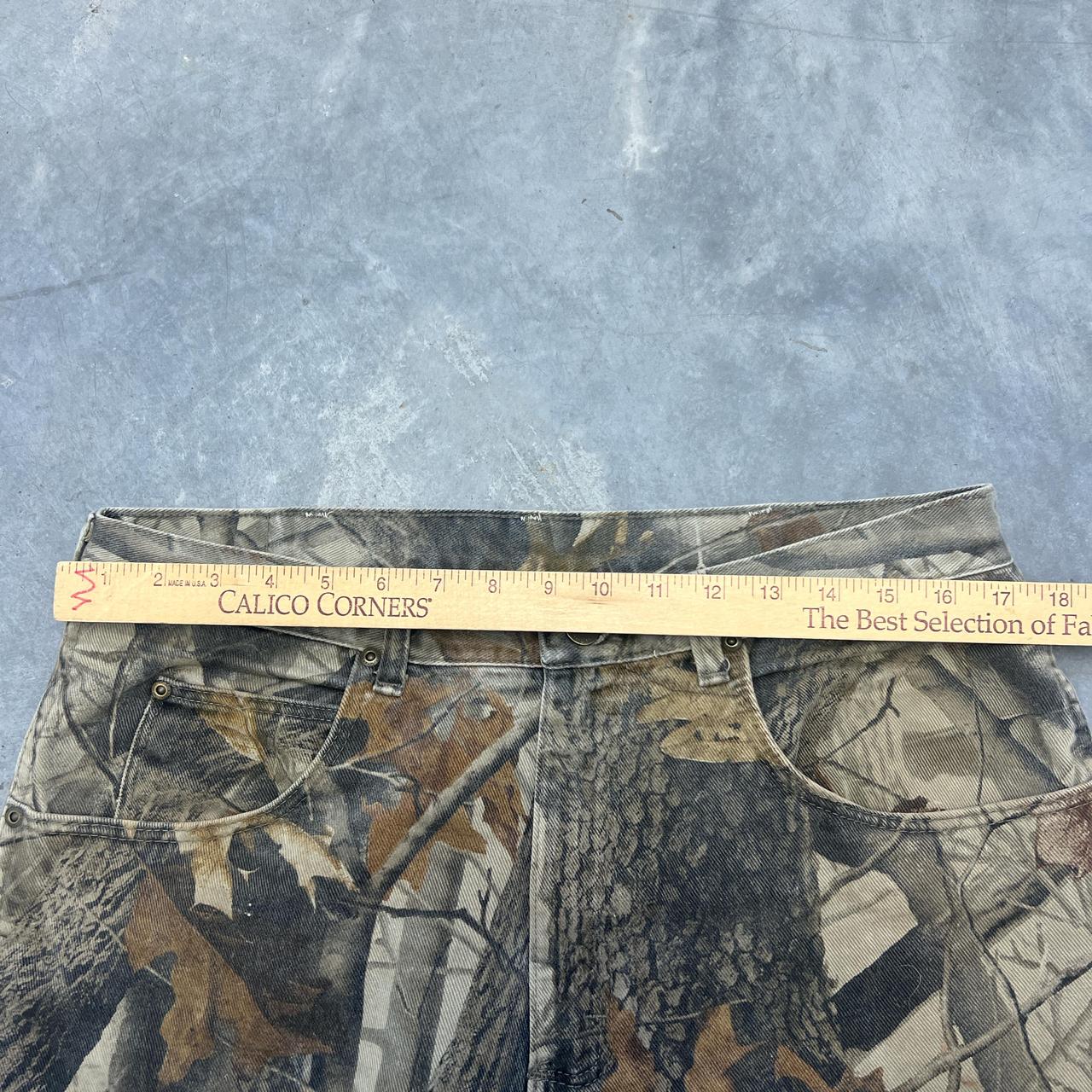 Realtree camo denim jeans in brown and green... | Depop