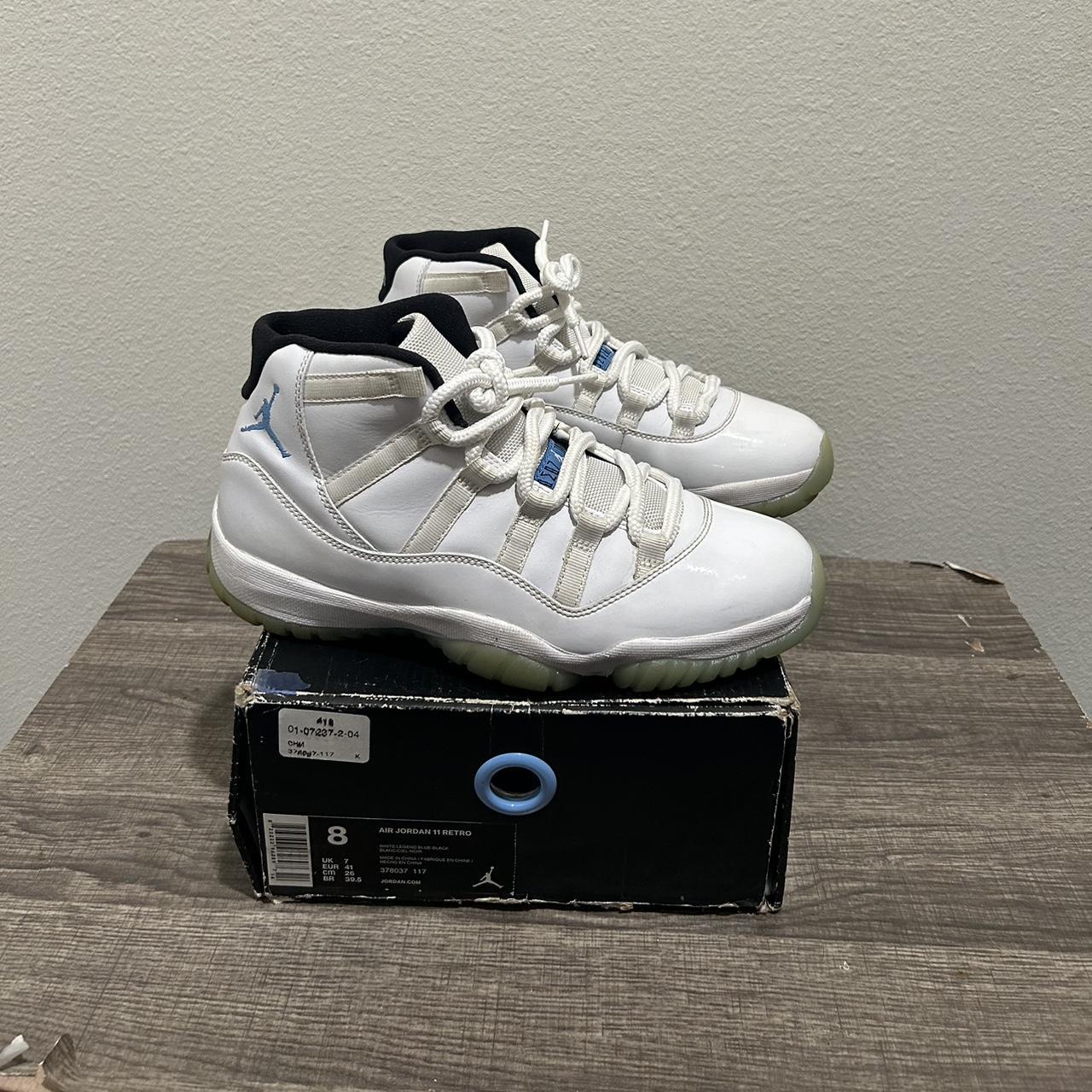 Air Jordan 11 high “Legend Blue” OG box Good... - Depop