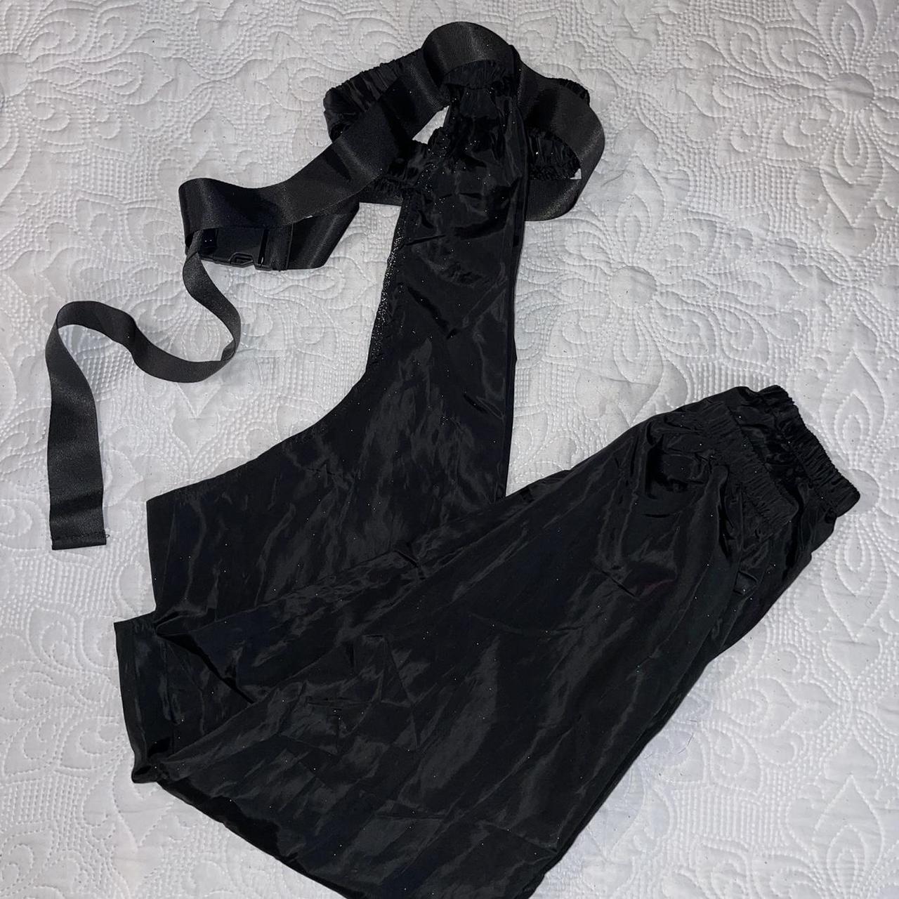 OS Rave Chaps/Joggers 🖤worn once, great... - Depop