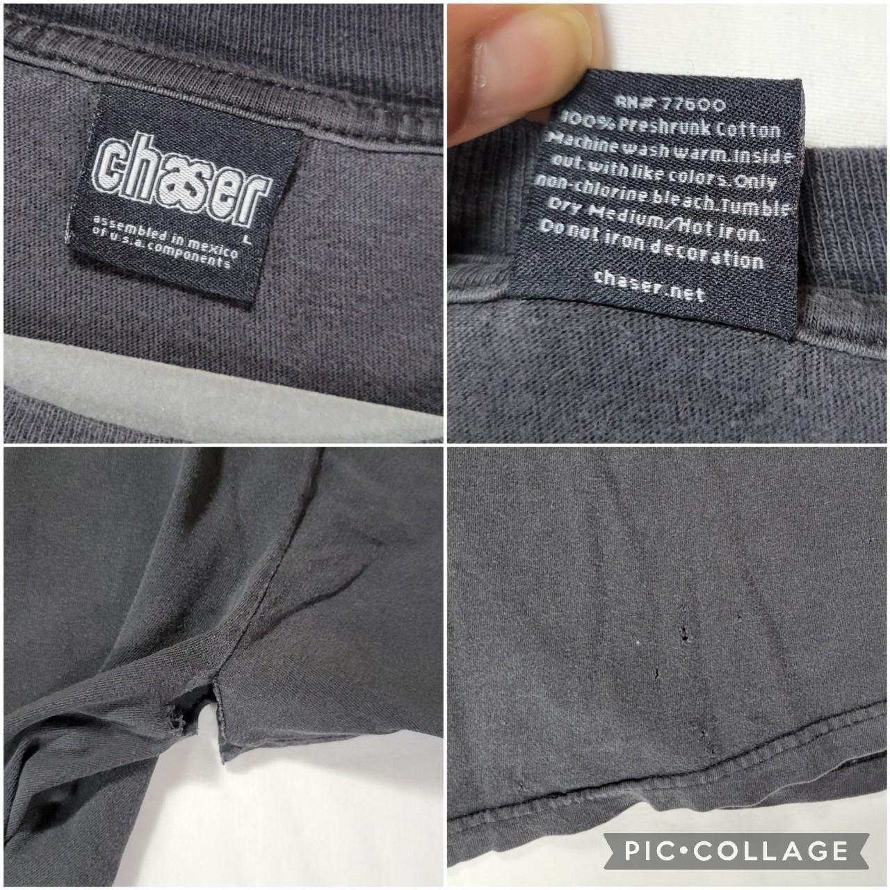 Chaser Men's Black T-shirt | Depop