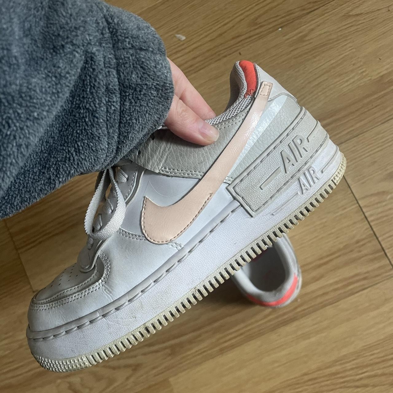 Nike Air Force shadows size 5. Really good condition... - Depop