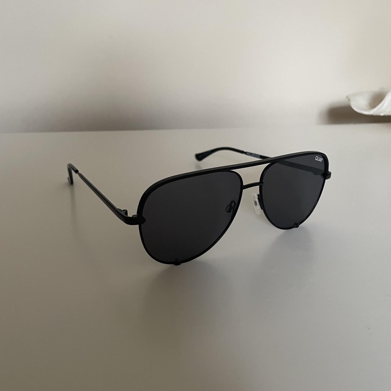 Quay High Key Mini Aviator sunglasses, barely used,... - Depop