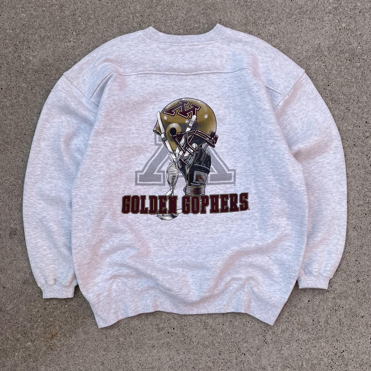 Oversized 90s Minnesota Gophers Football... - Depop