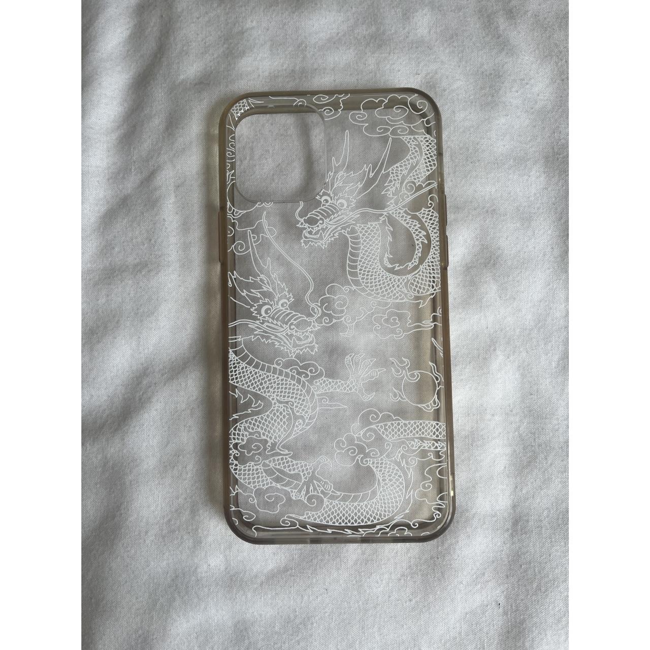 iPhone 12 Clear dragon phone case #phonecase #case... - Depop