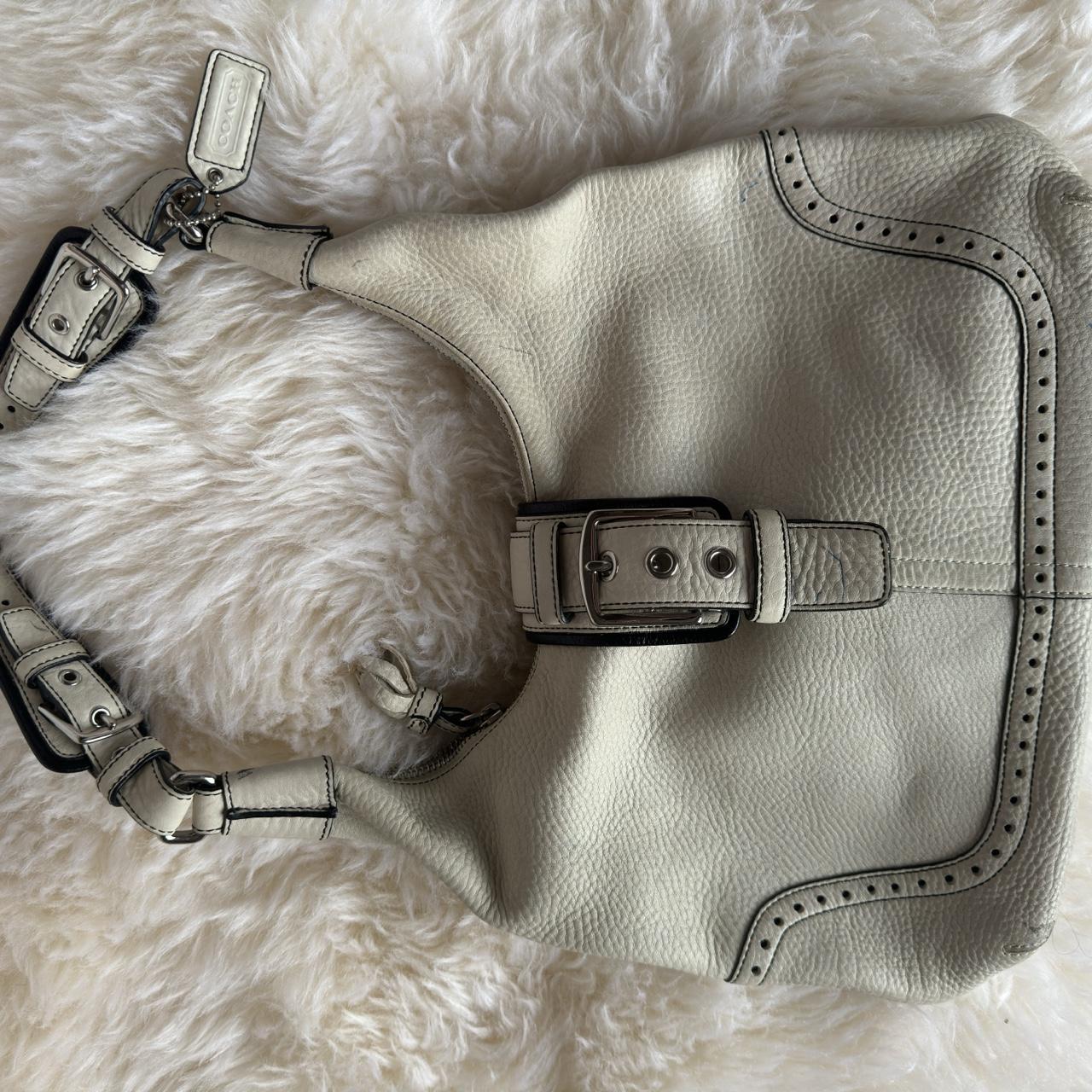 Hamilton Leather Hobo Coach Bag - Depop