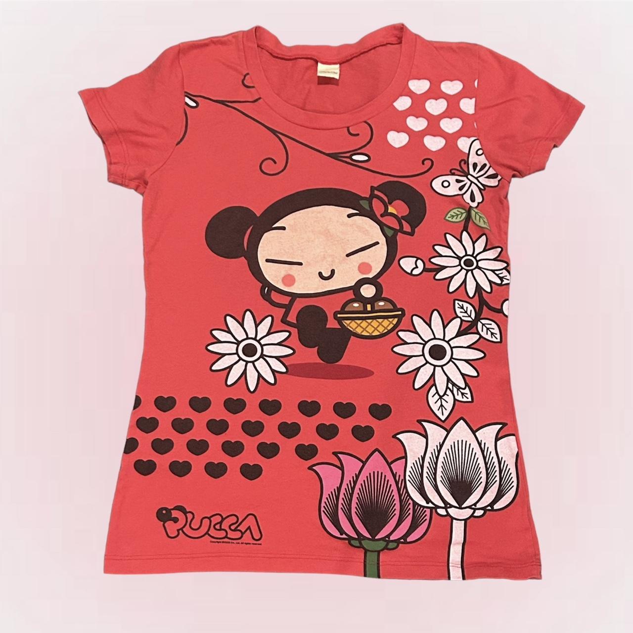 pucca shirt all over print - 2008 mighty fine... - Depop