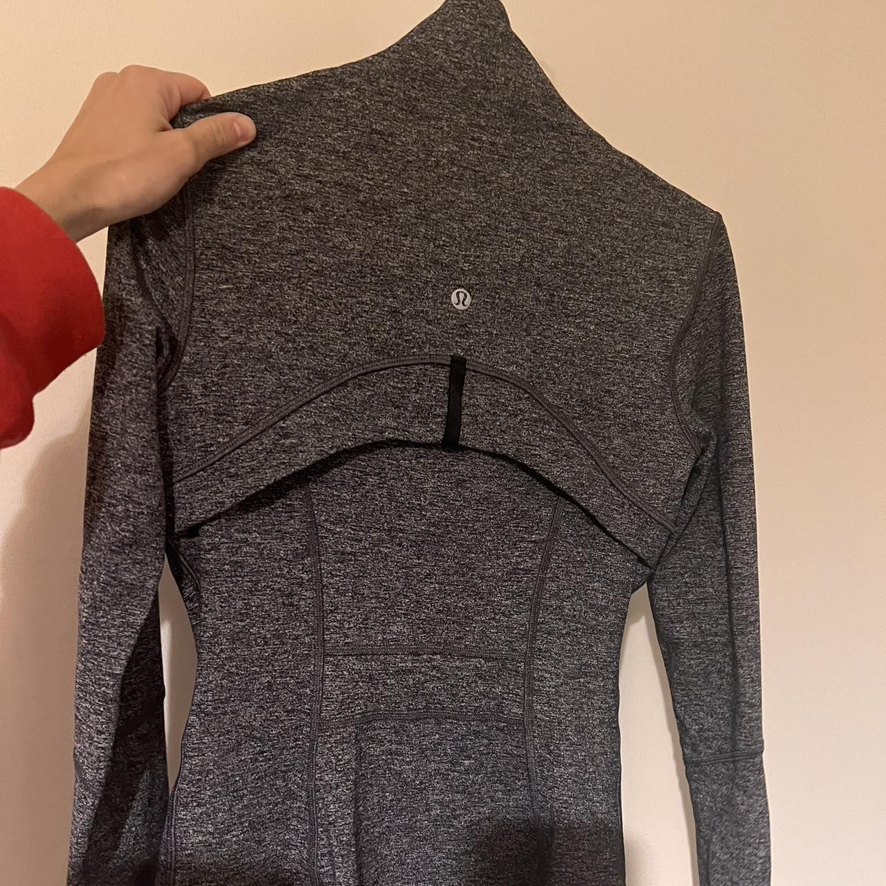 Lululemon zip up define jacket. size us 4 worn... - Depop