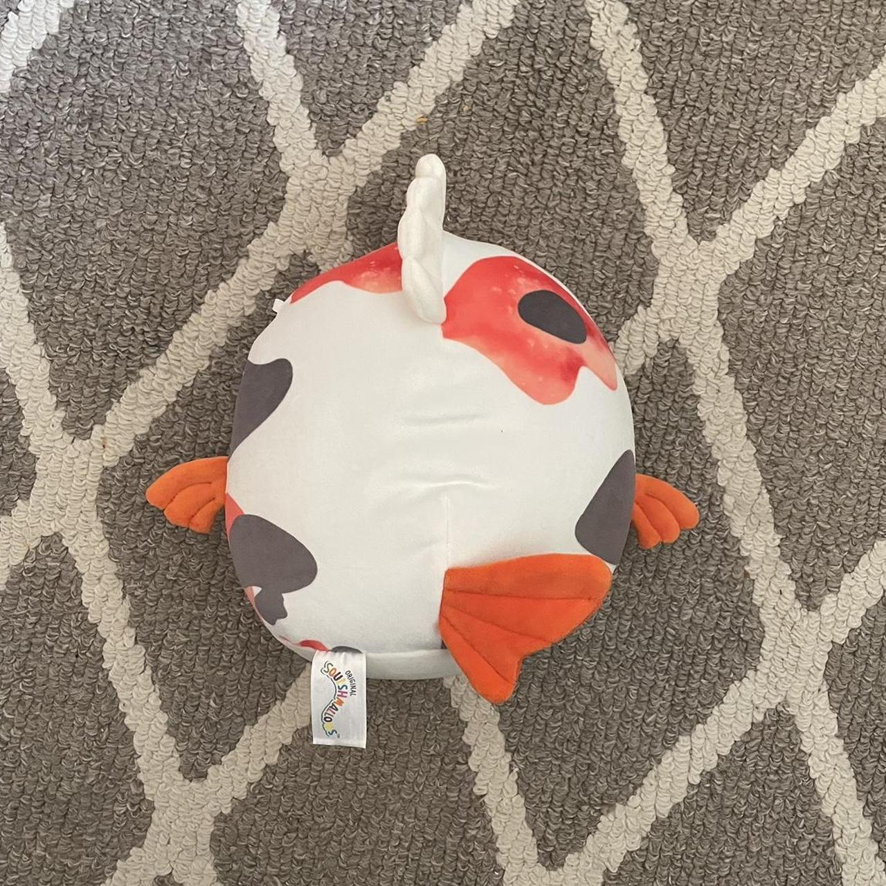 dandii the koi fish squishmallow 8 inch the tag is... - Depop