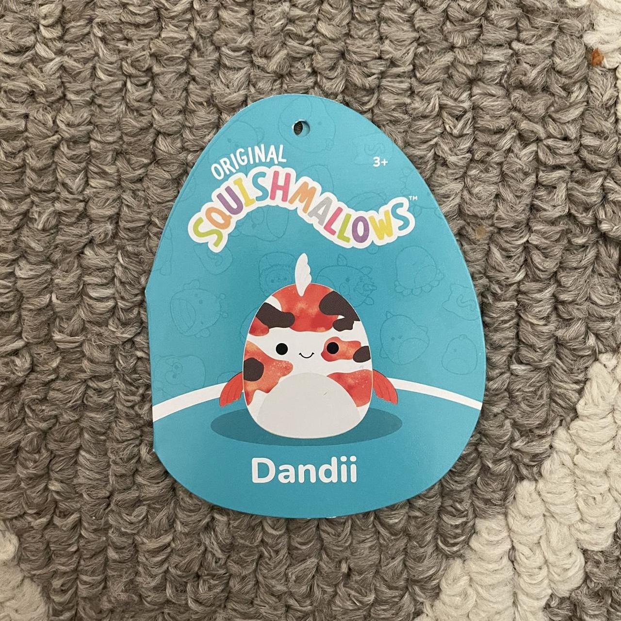 dandii the koi fish squishmallow 8 inch the tag is... - Depop