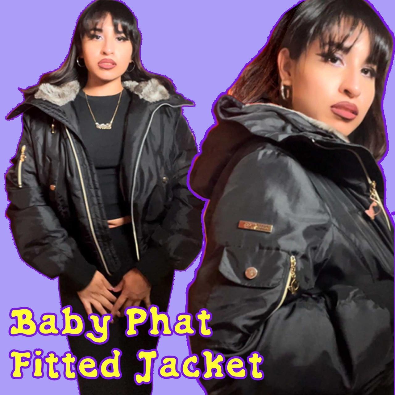 Baby Phat Black Puffer Size Large This jacket is... - Depop