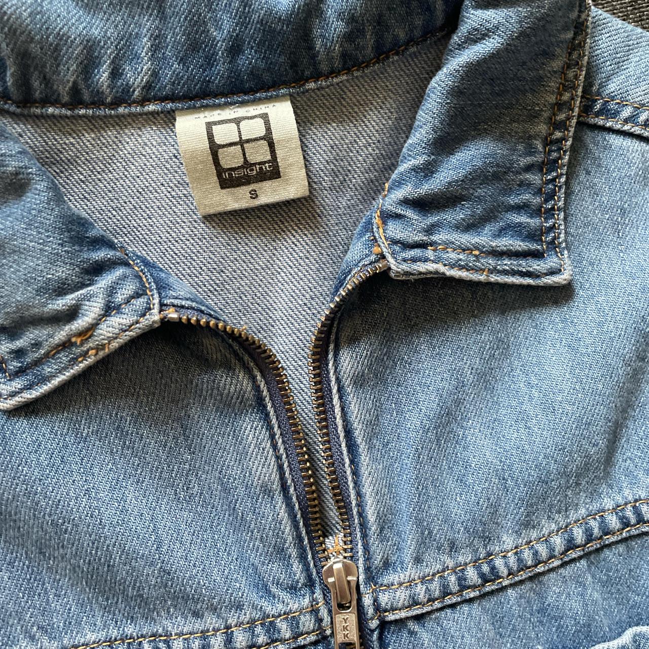 Insight Jett Long Denim Jumpsuit Hacker Blue, size... - Depop