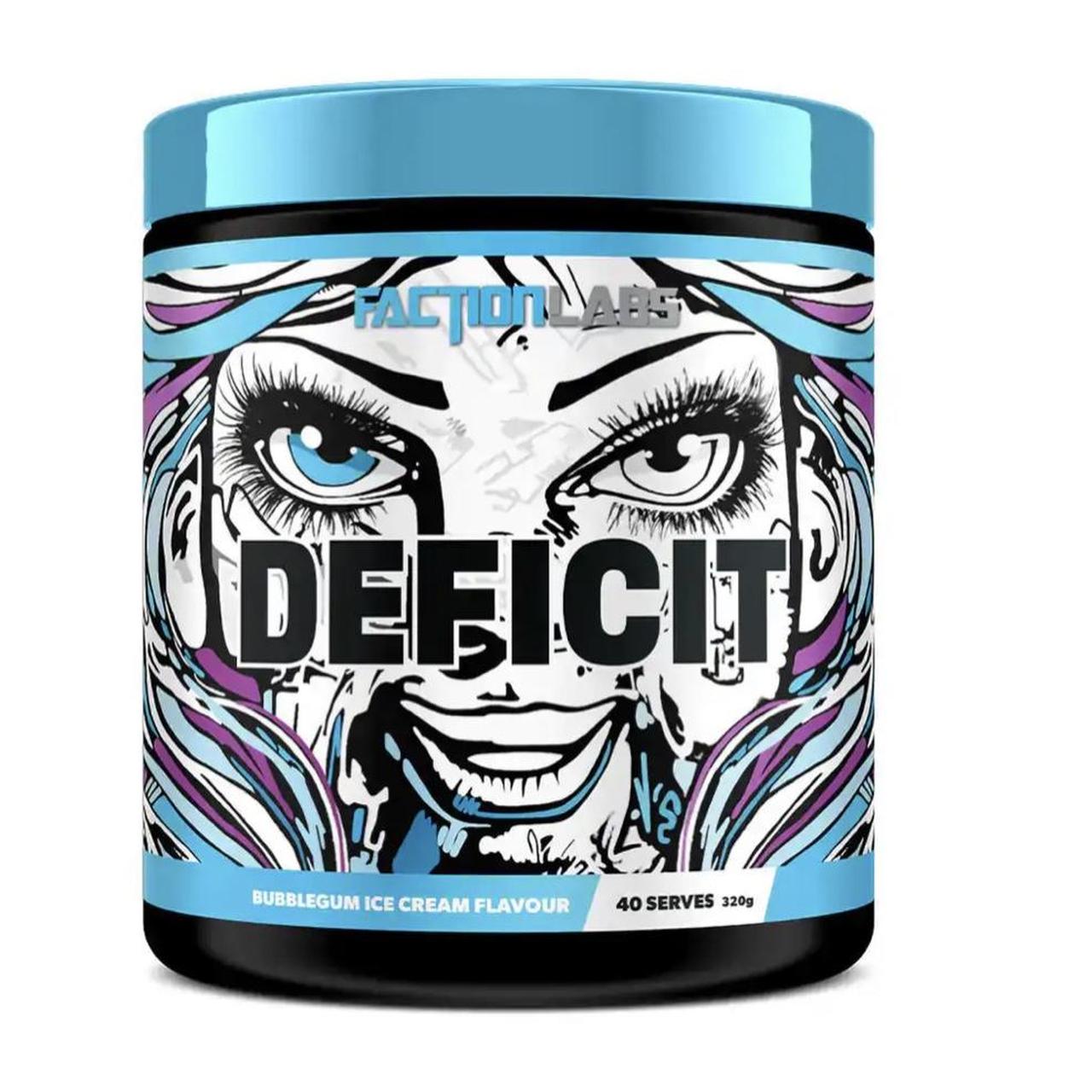 Faction Labs Deficit pre workout bubblegum ice cream... - Depop