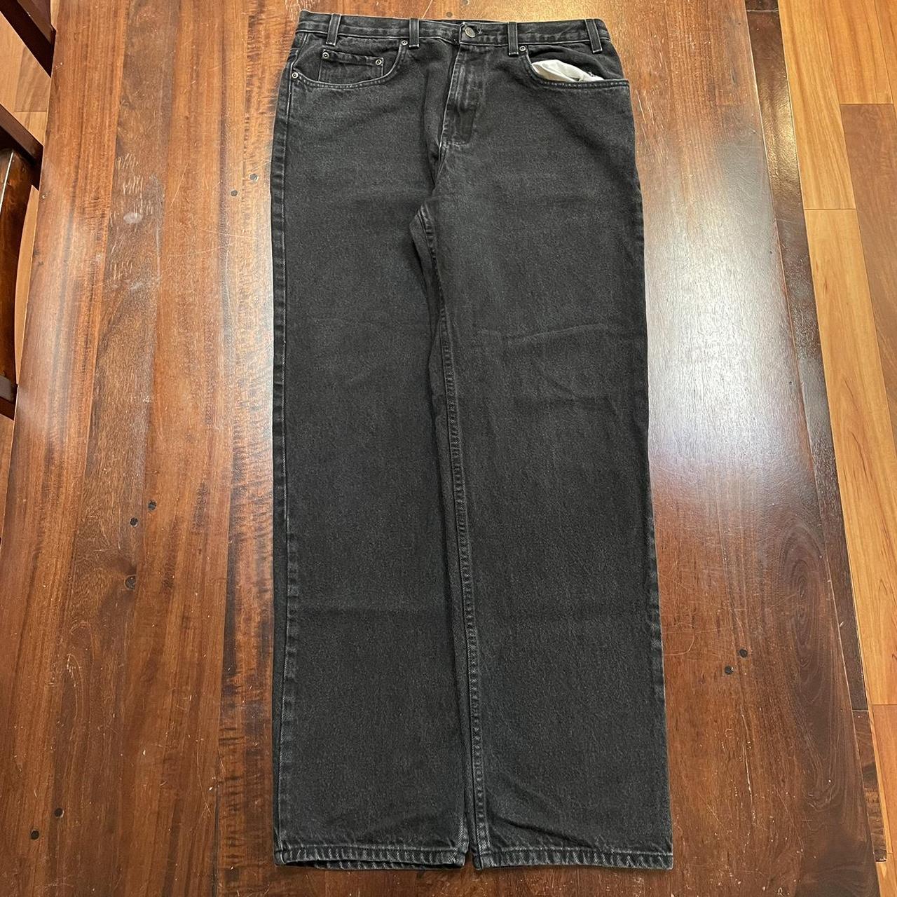 Unbranded Men's Black Jeans | Depop