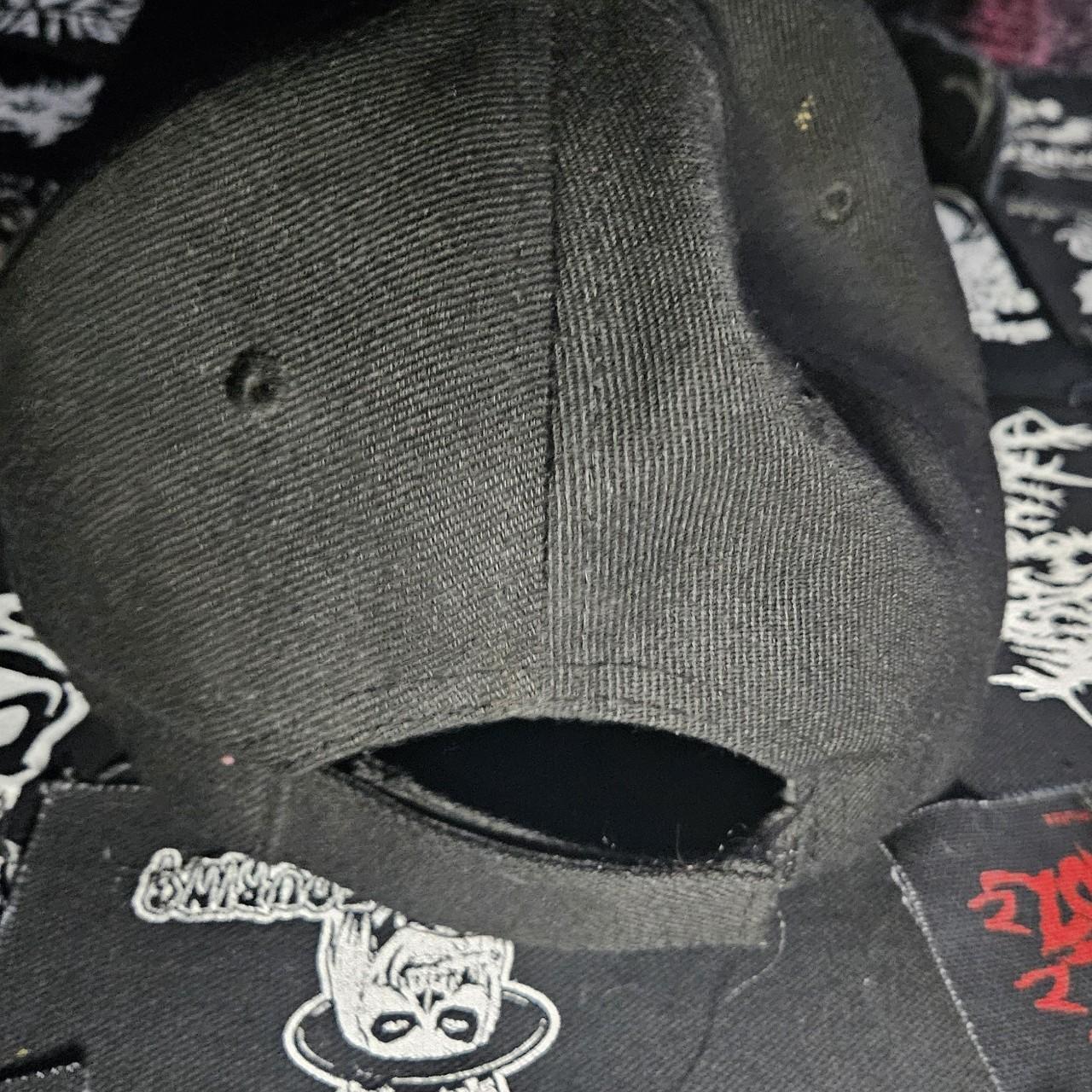 custom punk crust sewn Camo hat hand sewn ADJUSTABLE... - Depop