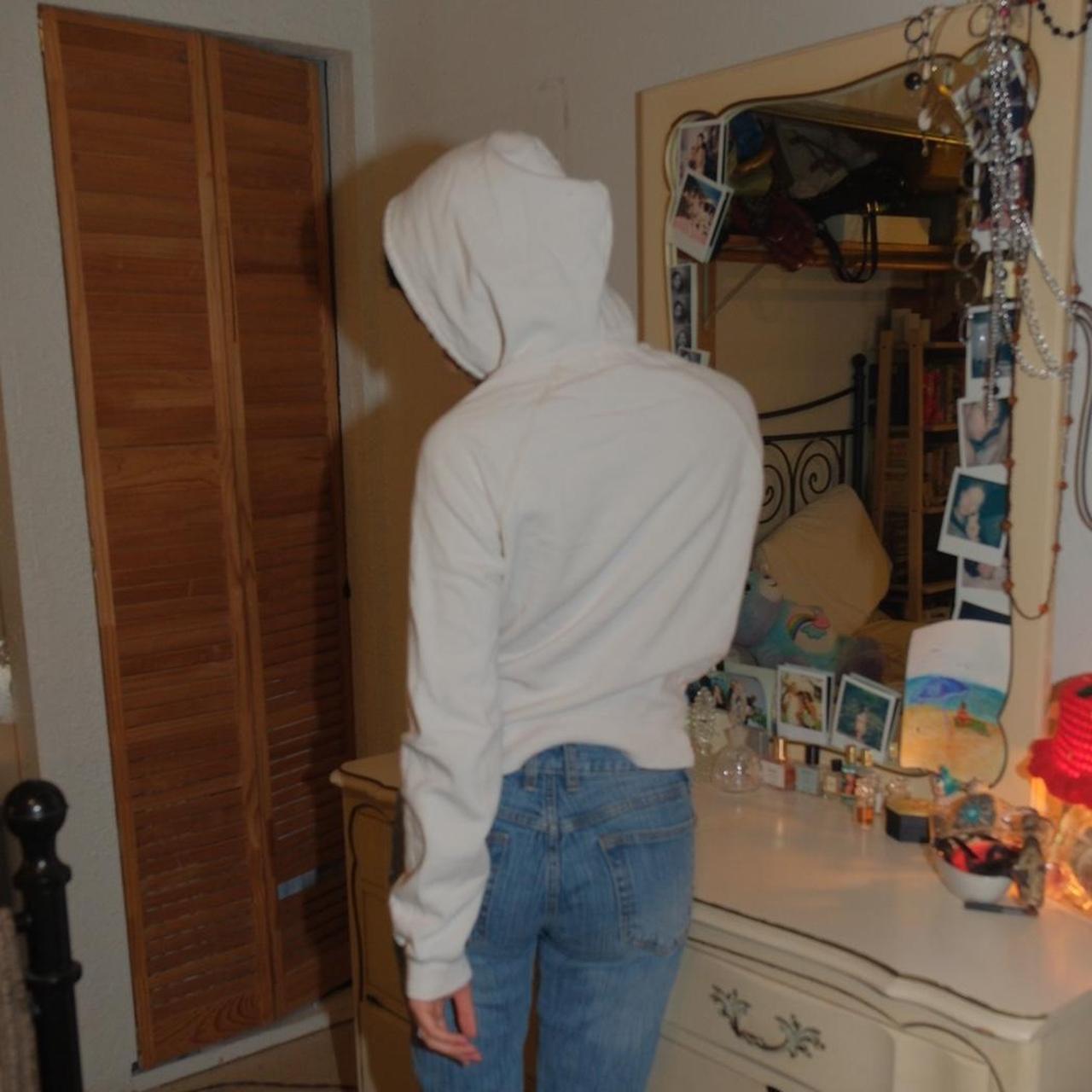 Calvin Klein Jeans Zip up hoodie (Mark on jacket... - Depop