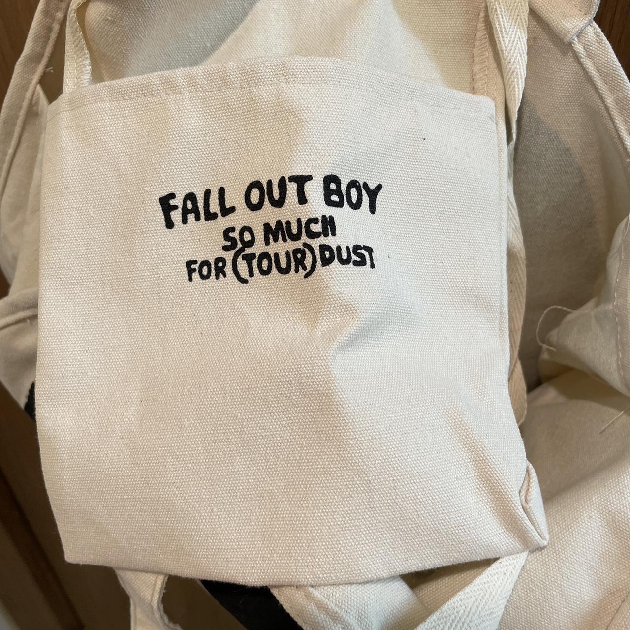 FALL OUT BOY TOTE BAG Purchased at the So Much for... - Depop