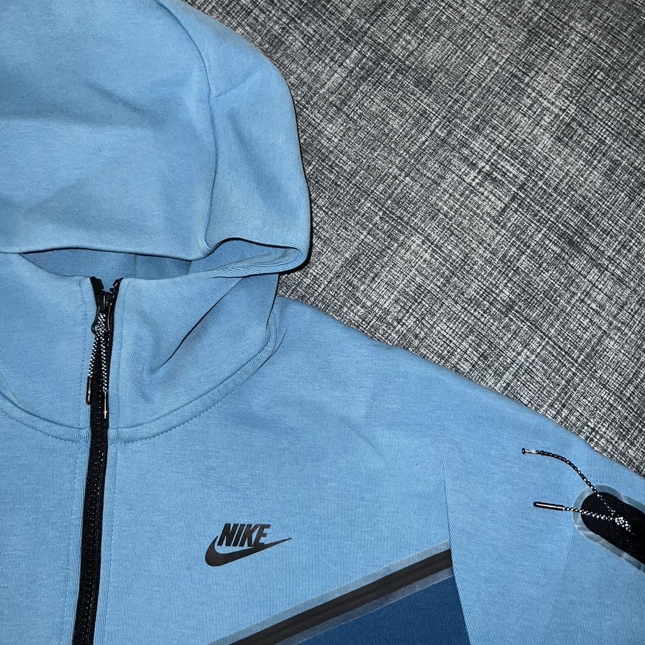NIKE TECH JACKET - SIZE M - DUTCH BLUE - EXCELLENT... - Depop