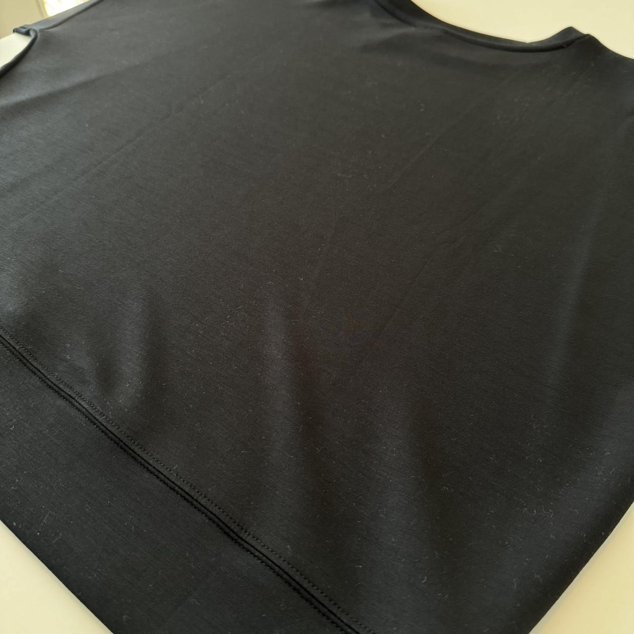 ezy wear ch1 black 3/4 sleeve sweatshirt - Depop