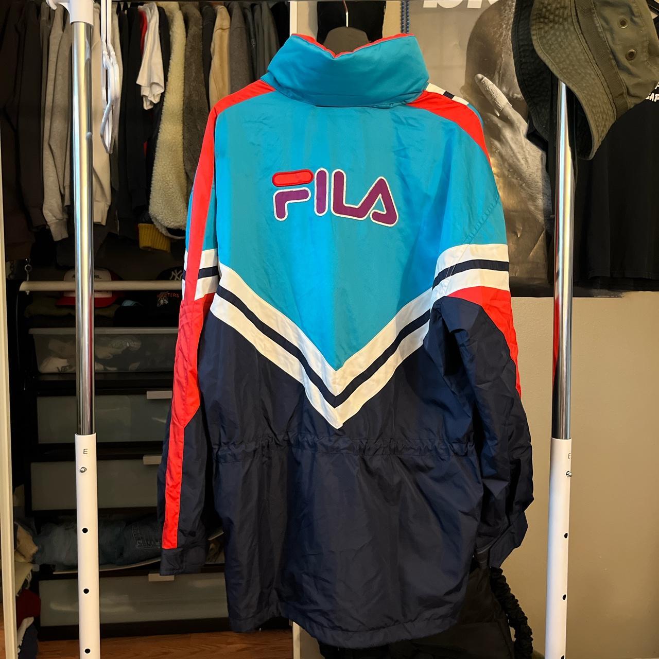 Vintage 90’s Team Italia Ski Jacket Size XXL - Pit... - Depop