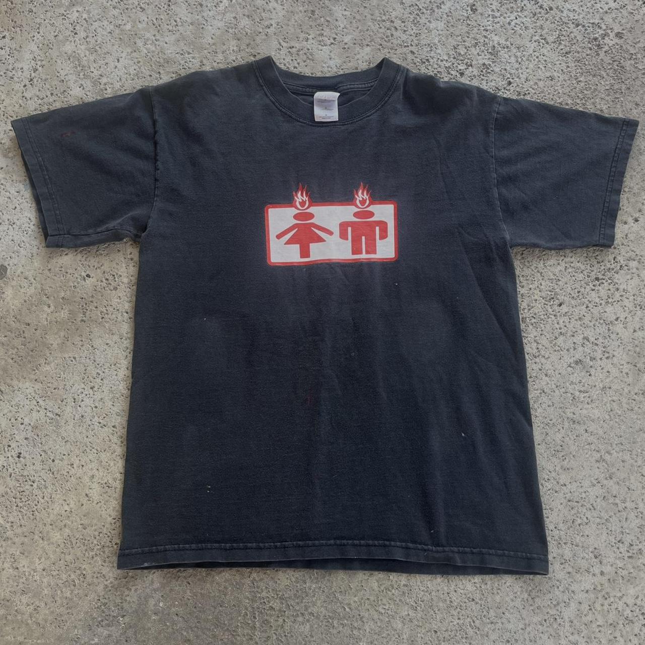 2000s The Benjamin Gate Fader Band Tee [ Measures... - Depop