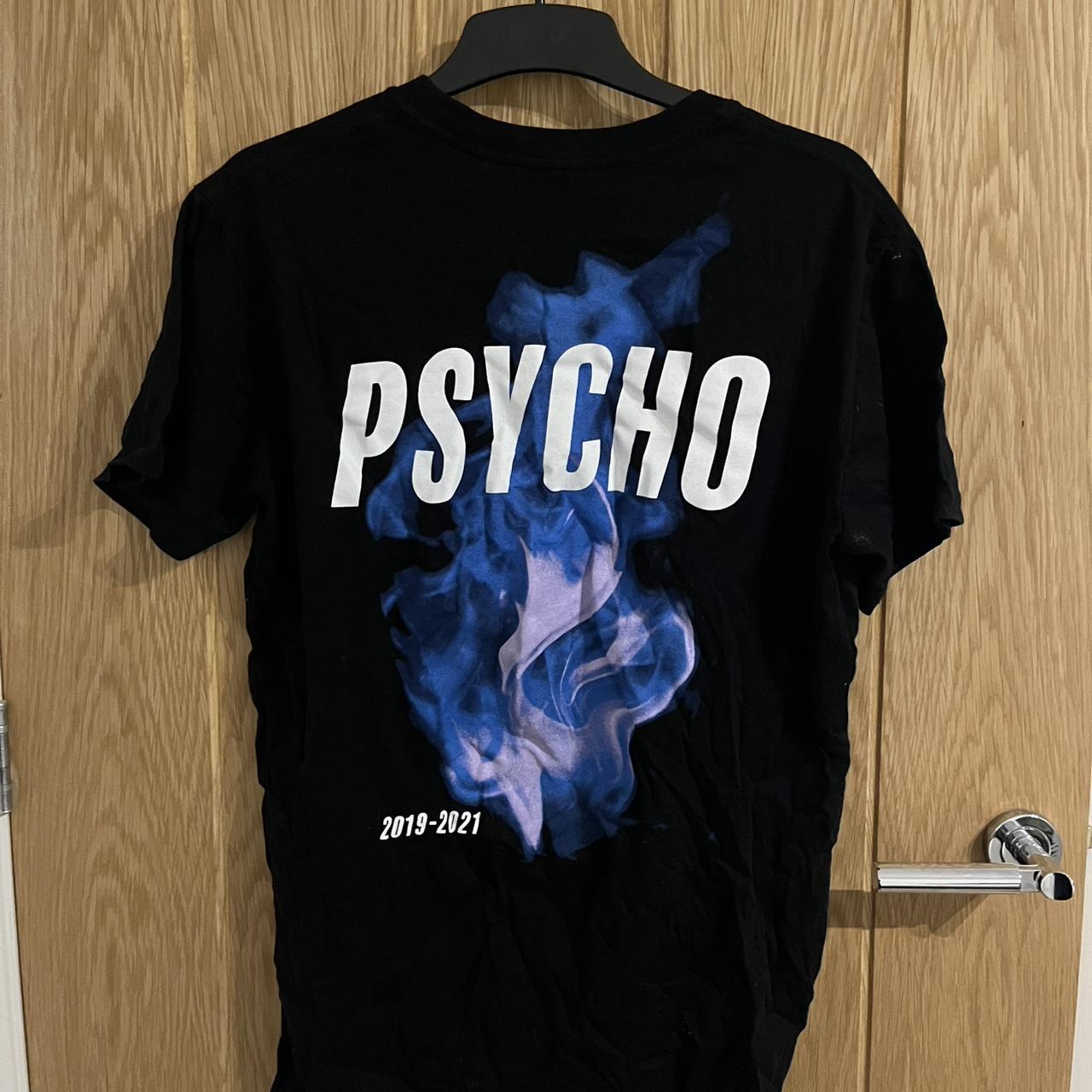 Santan Dave Psycho merch t-shirt, worn once as good... - Depop