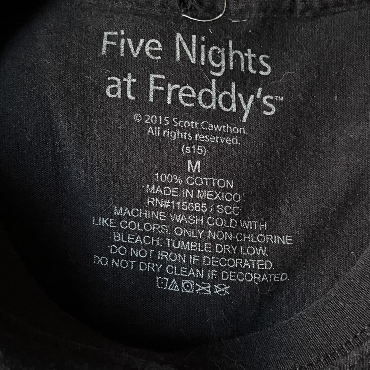 Five Nights at Freddy’s Tank top Second photo shows... - Depop
