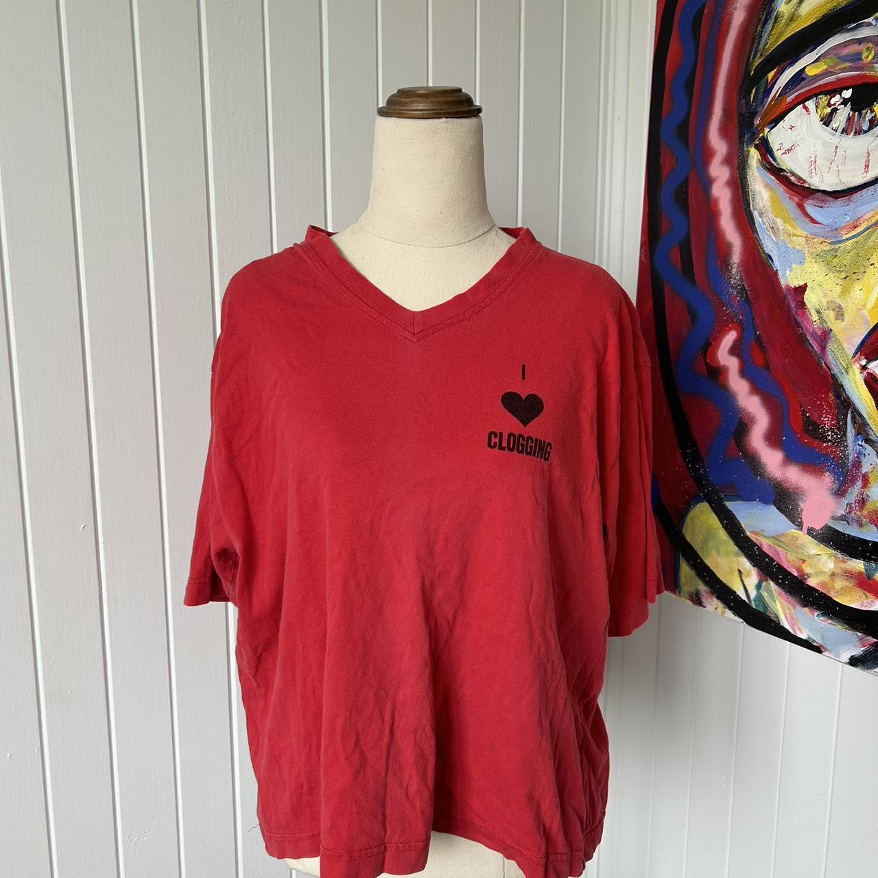 I love clogging shirt - Depop