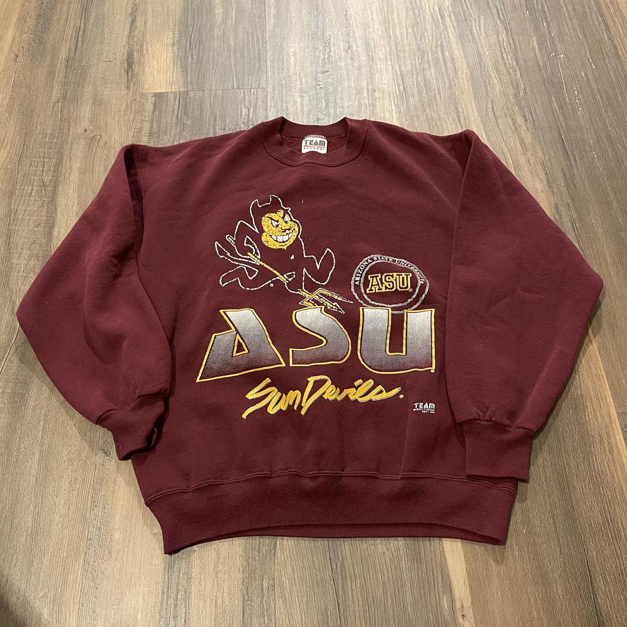 1990s Arizona state university sweatshirt crewneck... - Depop