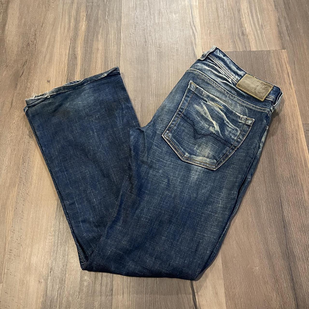 Diesel Zathan jeans Normal wear around the cuffs -... - Depop
