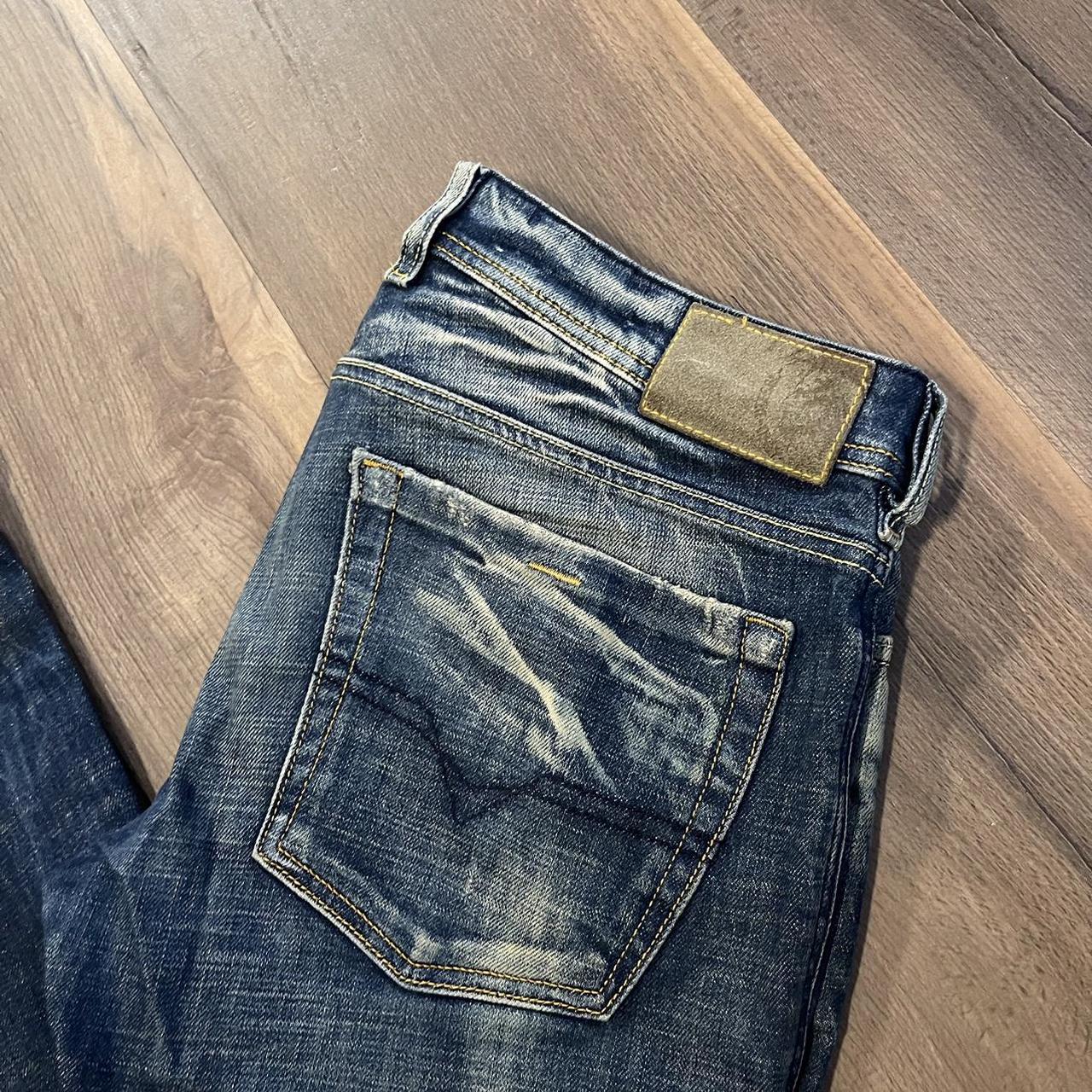 Diesel Zathan jeans Normal wear around the cuffs -... - Depop