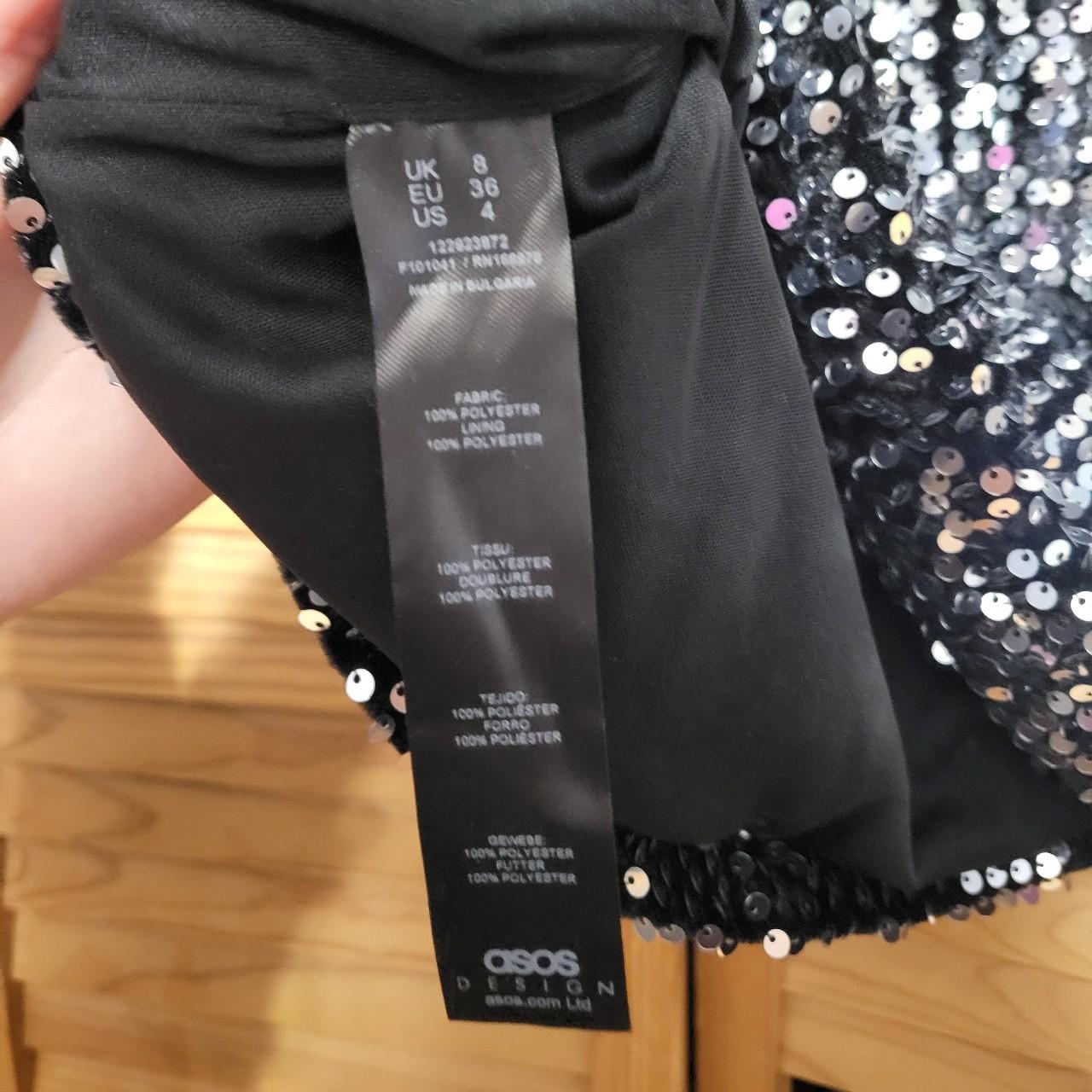 Sequin long sleeve from ASOS Size 4 aka xs/s Never... - Depop