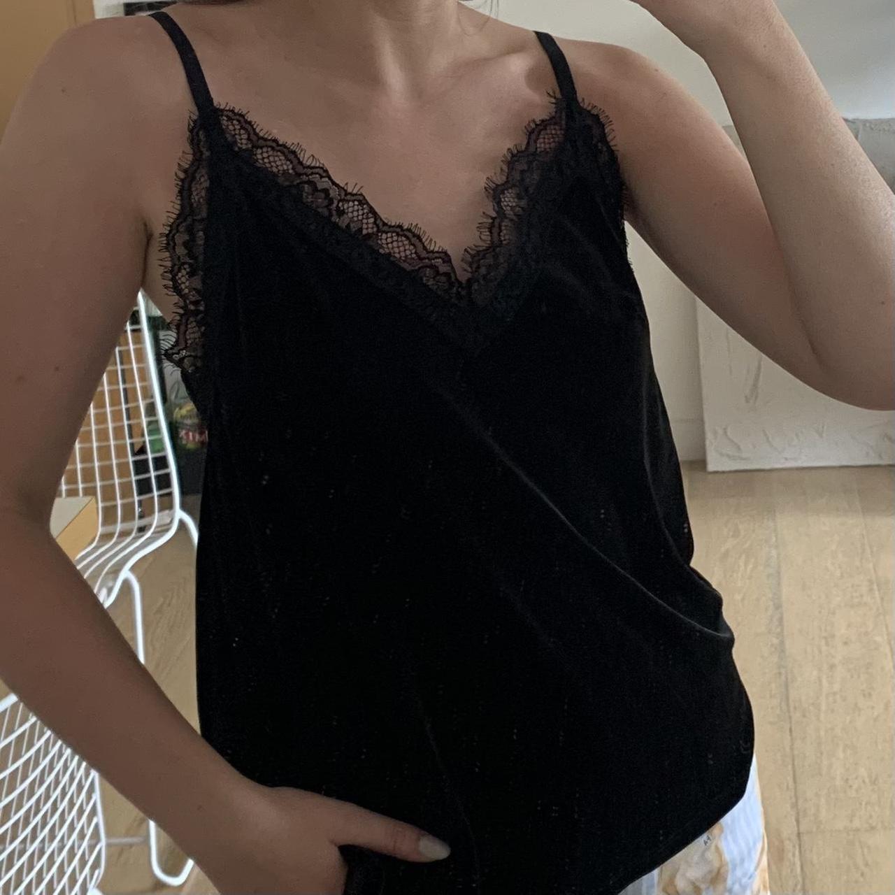 Miss Shop Women's Black Blouse | Depop