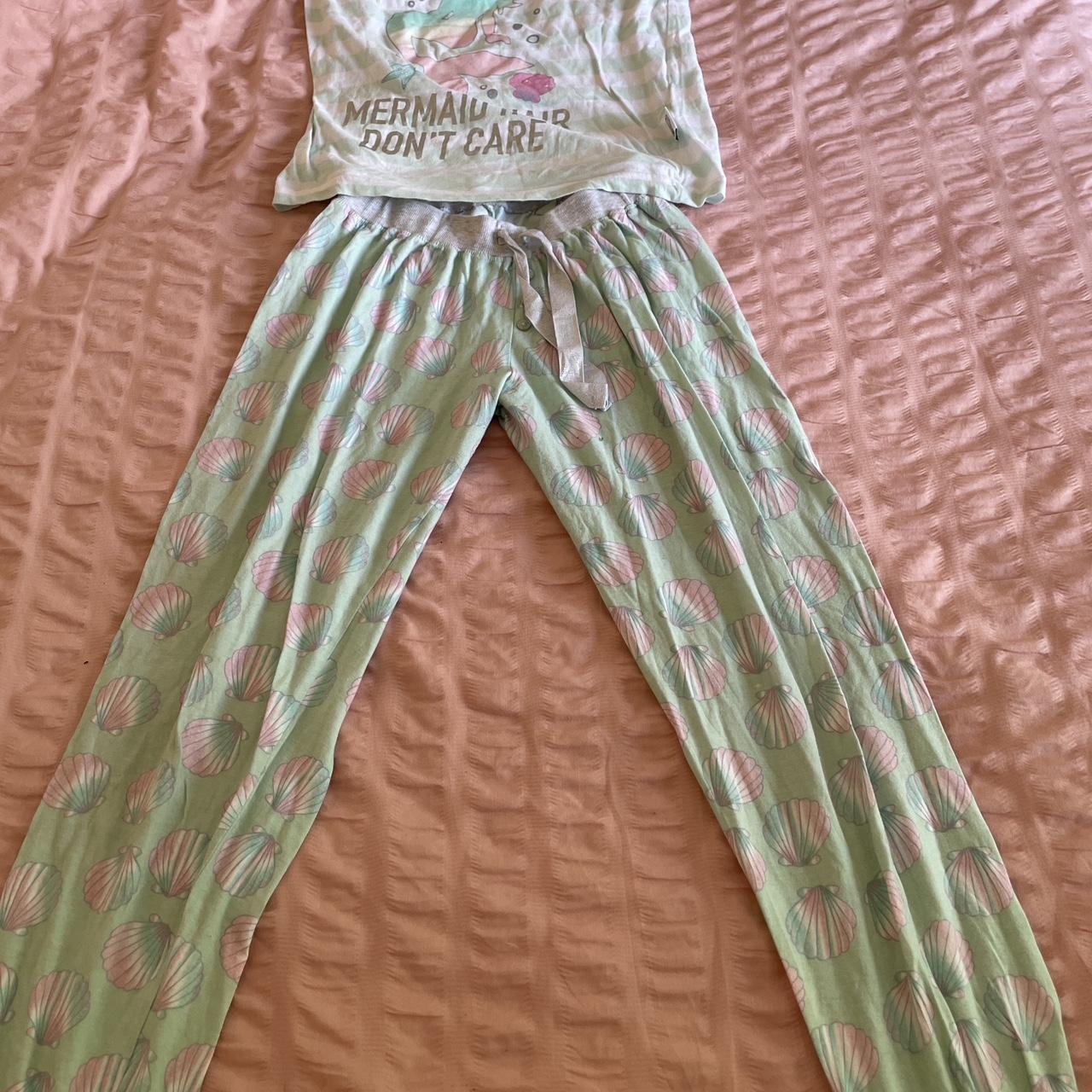 Primark Disney Ariel Pyjamas PJs Size XS UK Size 4... - Depop
