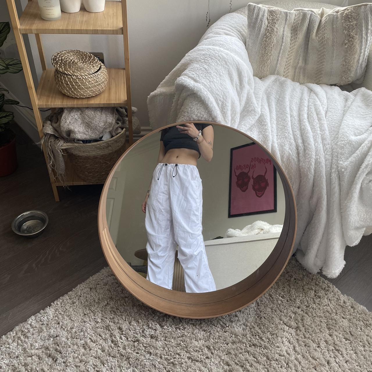 Urban outfitters white parachute pants in a size xs... - Depop