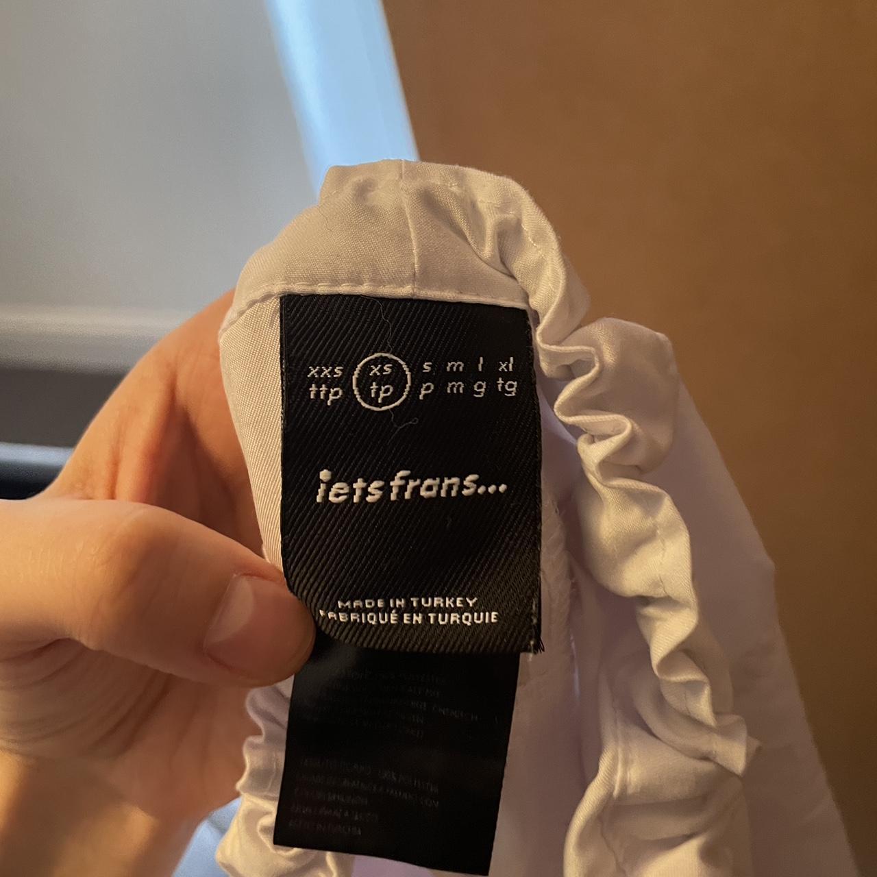 Urban outfitters white parachute pants in a size xs... - Depop