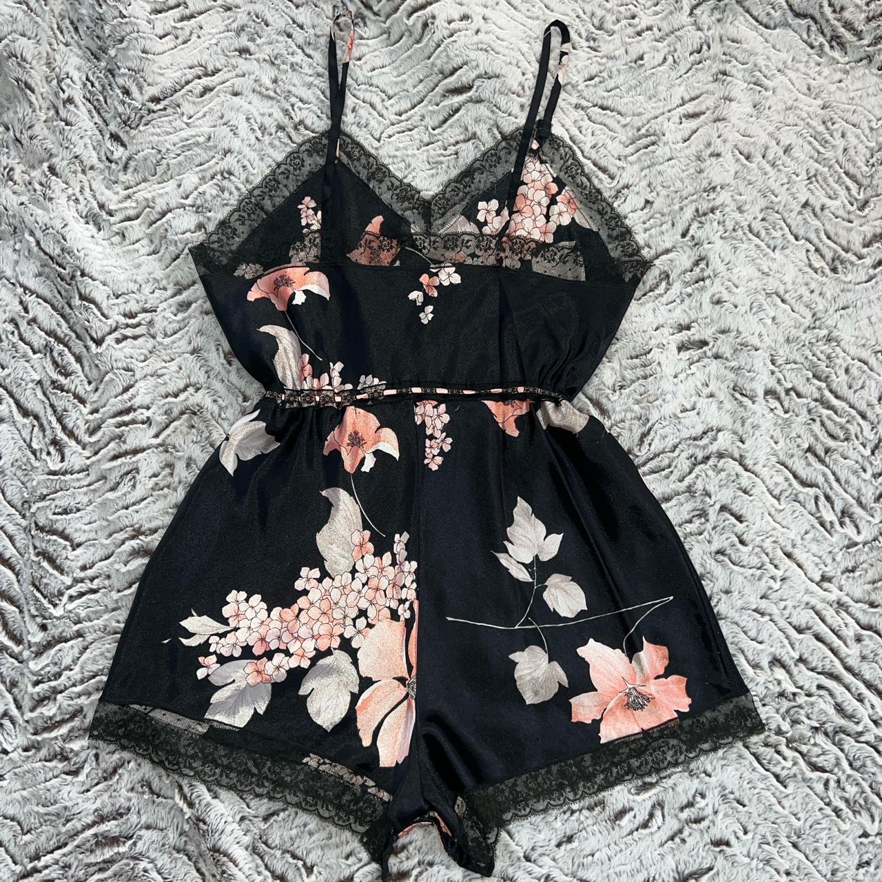 Christian Dior Women's Pink and Black Playsuit-romper | Depop