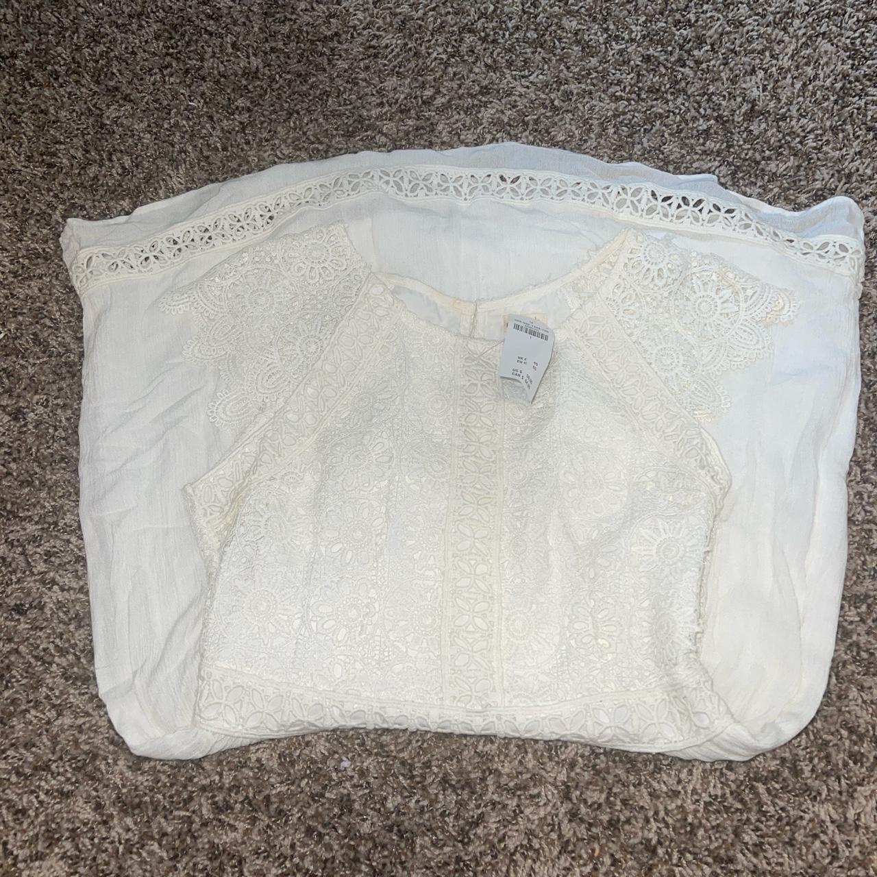 Lace Dress Hollister size 1 dress Never worn, new... - Depop