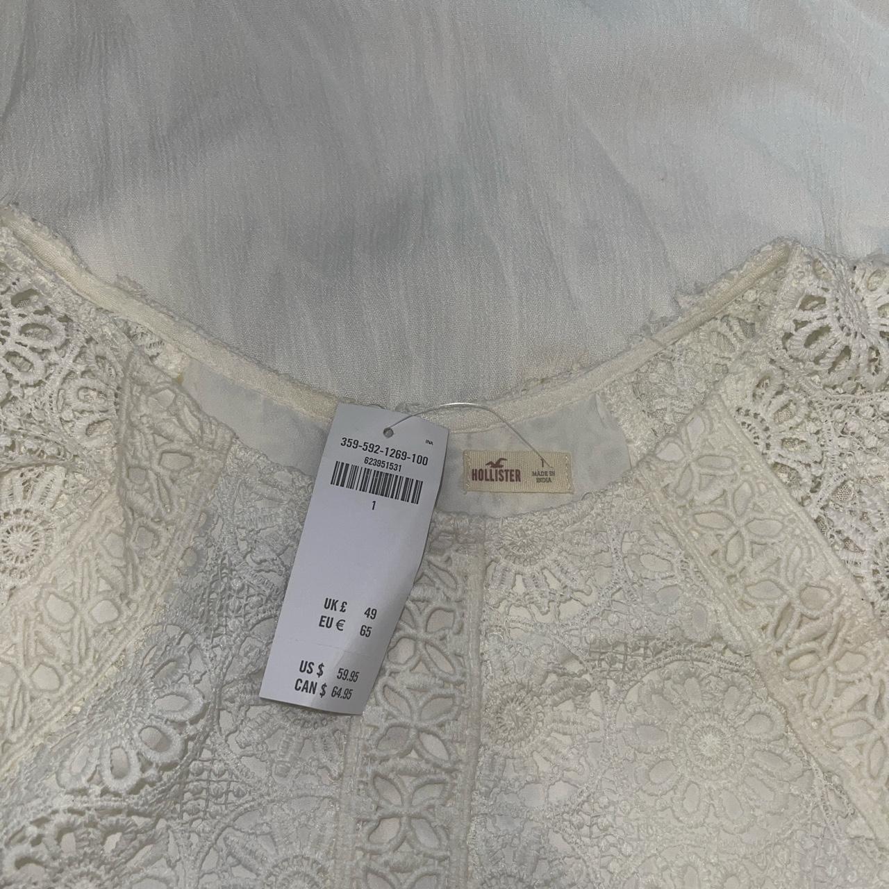 Lace Dress Hollister size 1 dress Never worn, new... - Depop