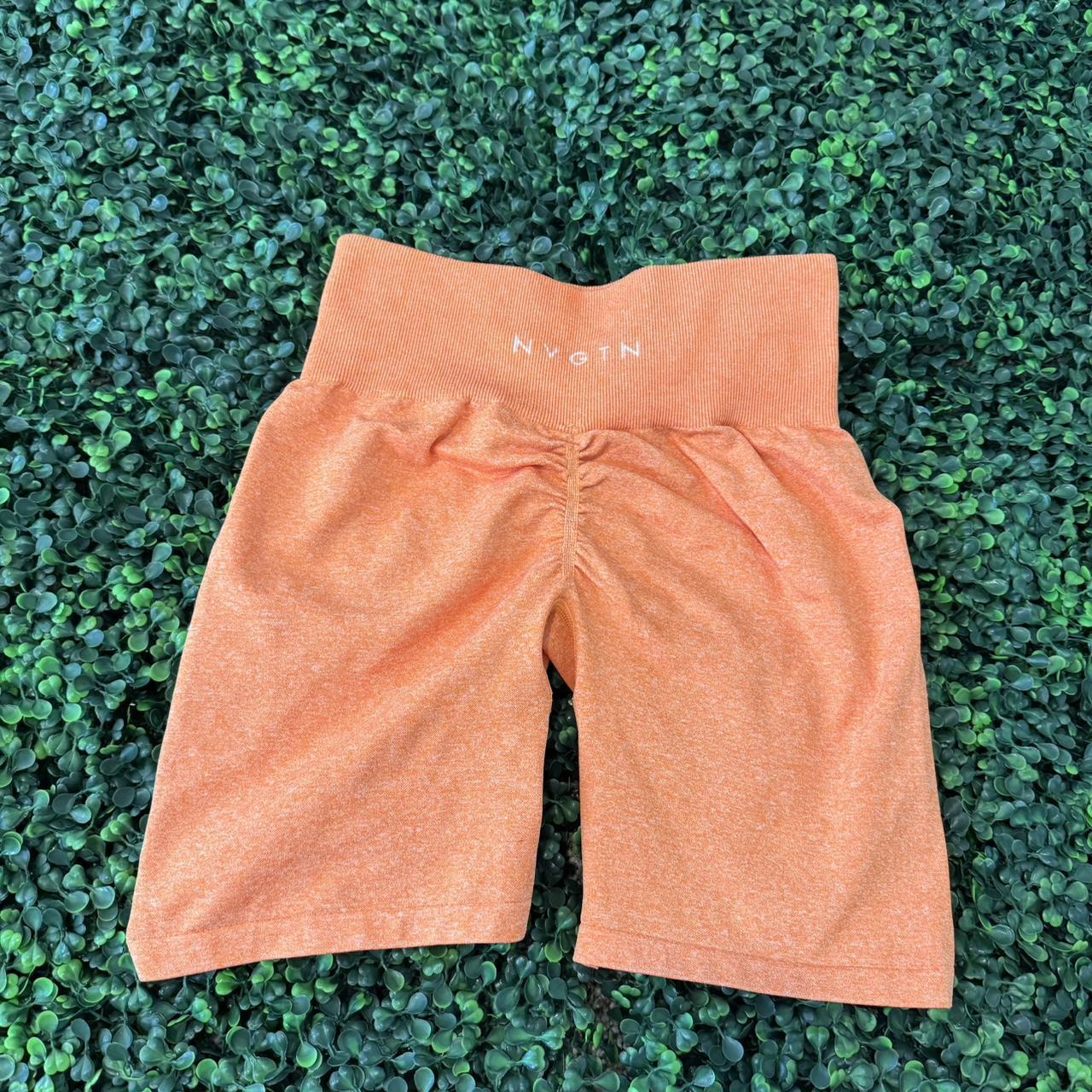 NVGTN Scrunch Shorts Size:S Very flattering on the... - Depop