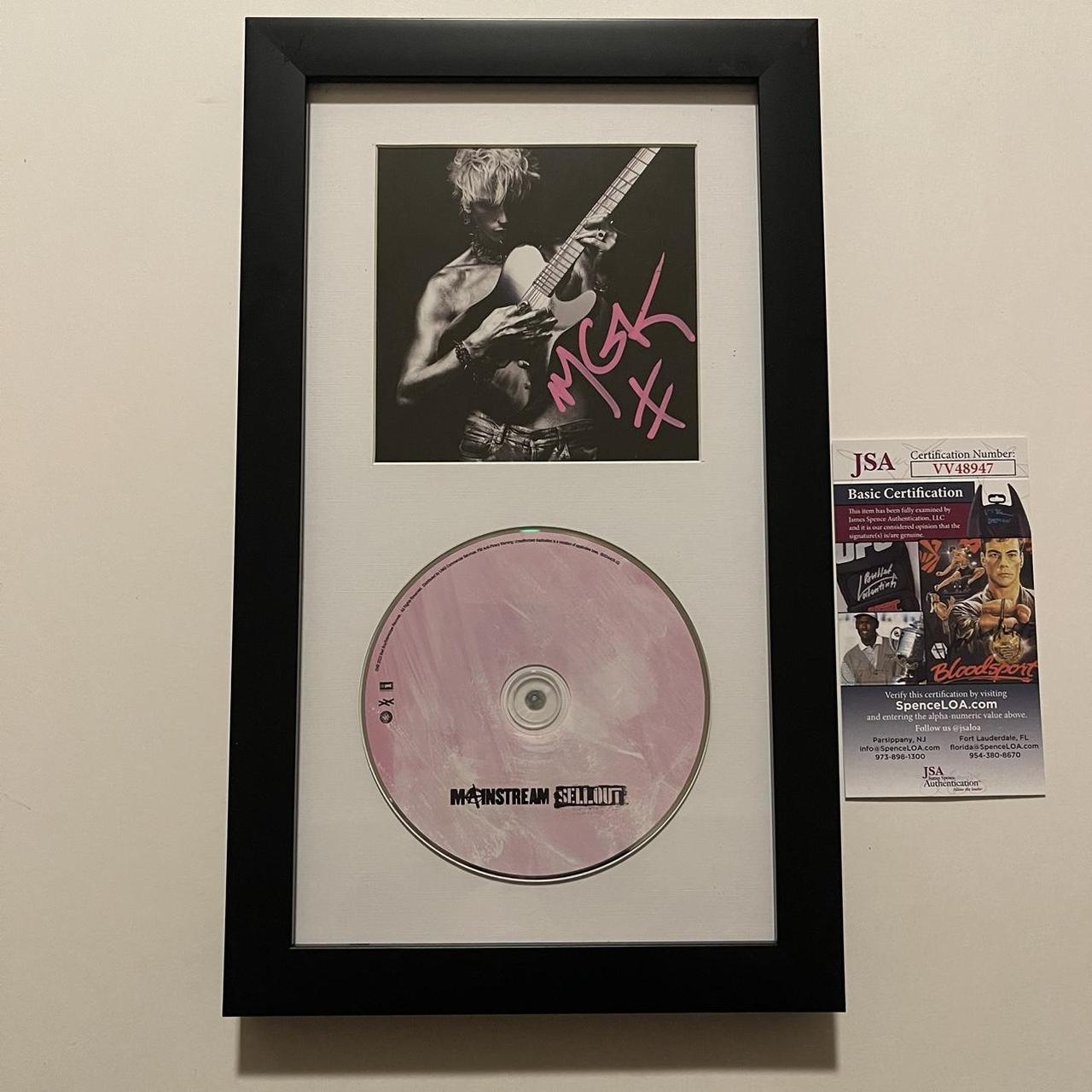 Machine Gun Kelly signed framed Mainstream Sellout... - Depop