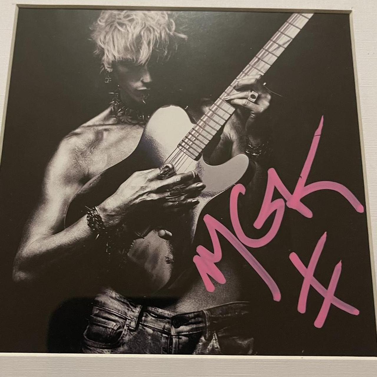 Machine Gun Kelly signed framed Mainstream Sellout... - Depop