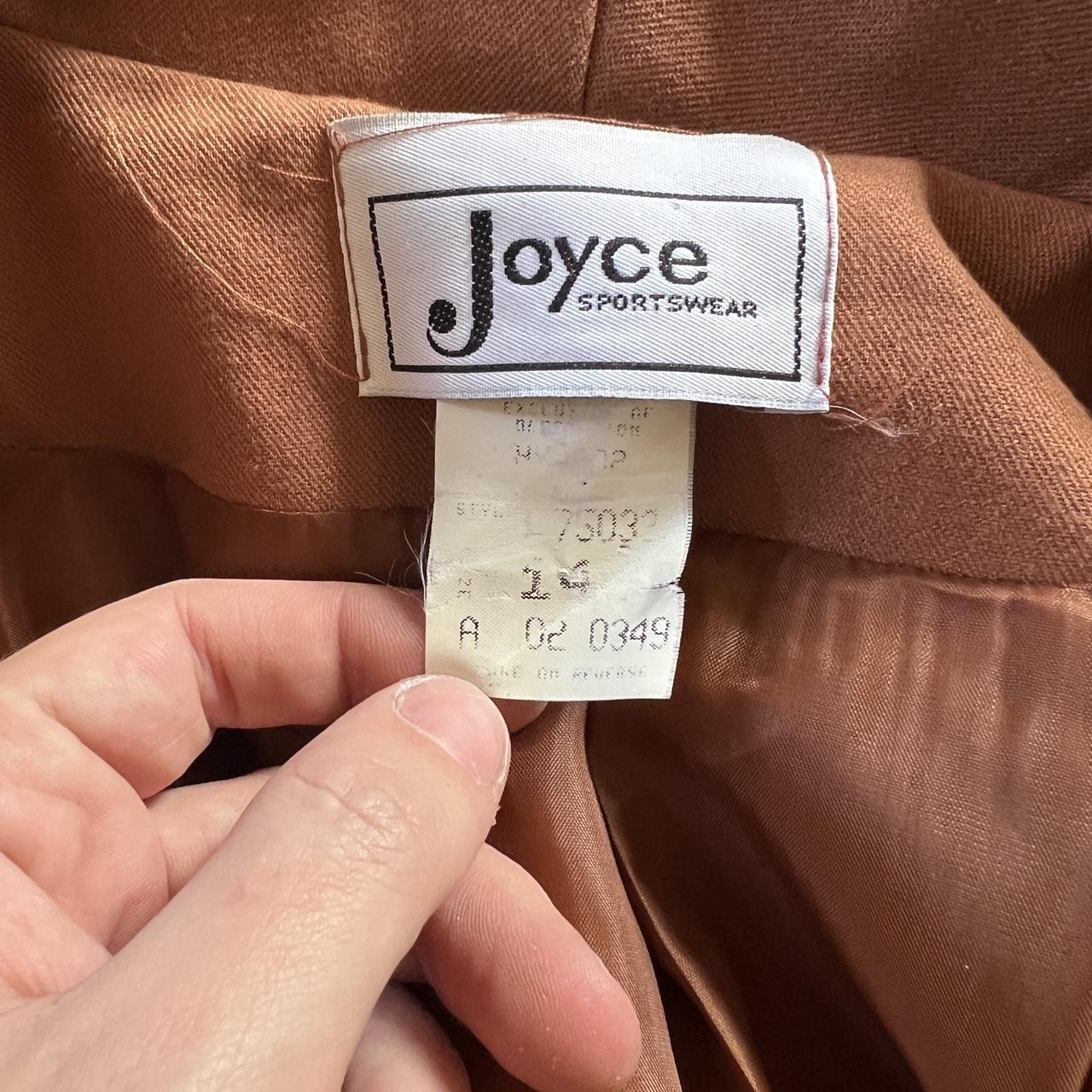 Stunning vintage rust two piece suit. Lining fully... - Depop